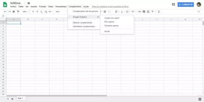 Doplnok Google Analytics Excel od spoločnosti Google