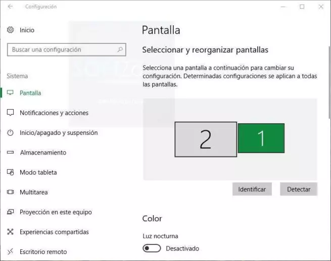 Windows 10 classic na mga setting ng display