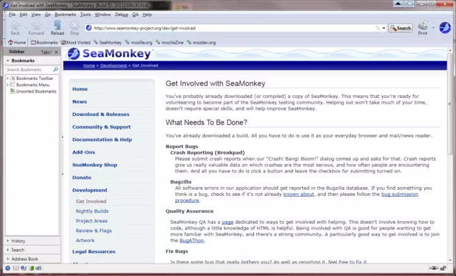 SeaMonkey-Browser