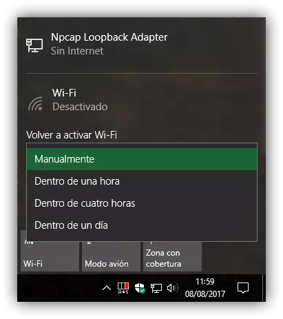 ตั้งเวลาเปิดใช้งาน Wi-Fi Windows 10