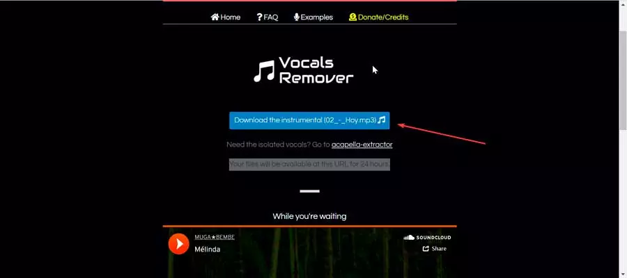 Vocal Remover dainos parsisiųsti