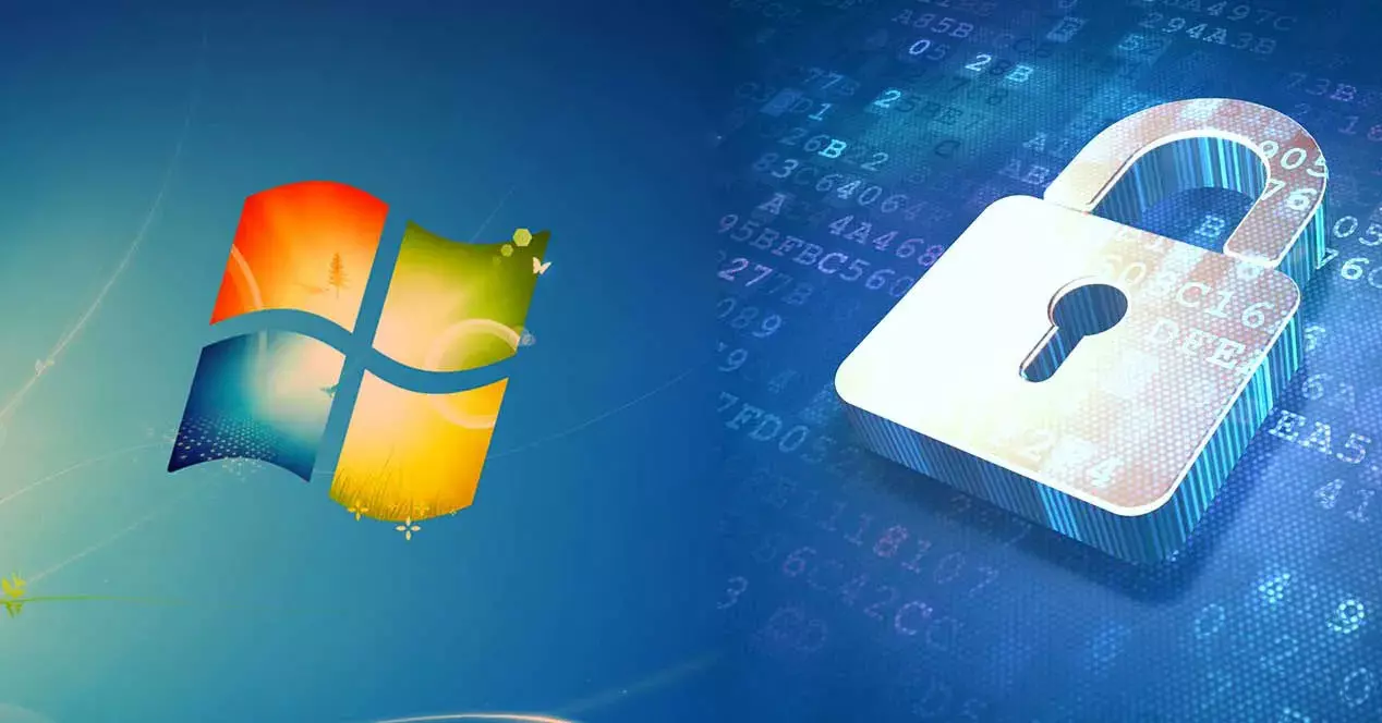 Windows 7 တွင် လုံခြုံရေး