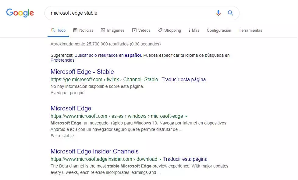 Google descarregar Edge