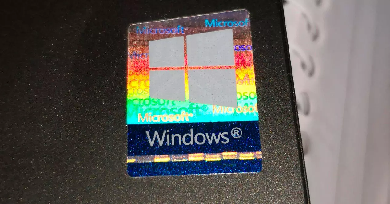 Nalepka Windows 10