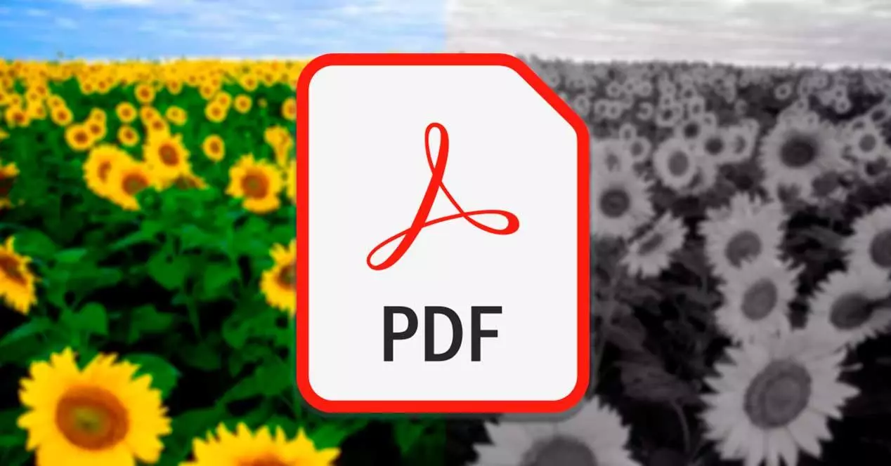PDFを白黒に変換して保存する方法
