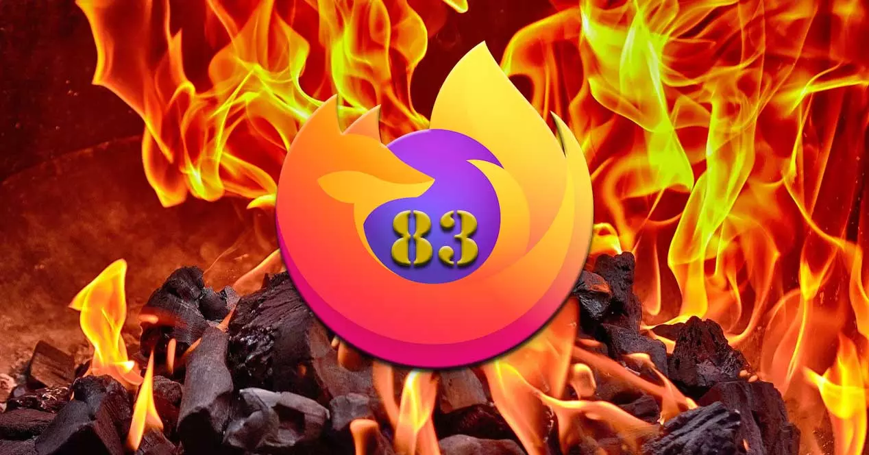 Firefox 83: berita dan muat turun pelayar baharu