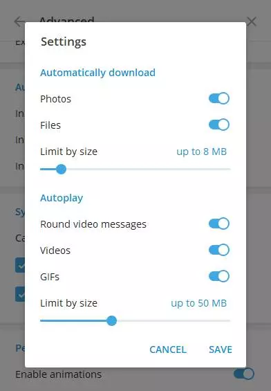 Telegram predvaja videoposnetke