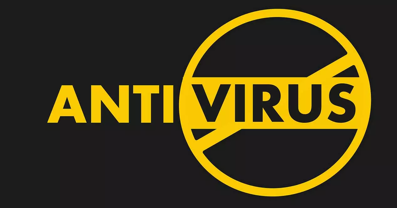 ikke bruk antivirus