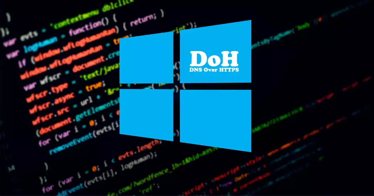 Windows 10 DNS pa HTTPS DoH