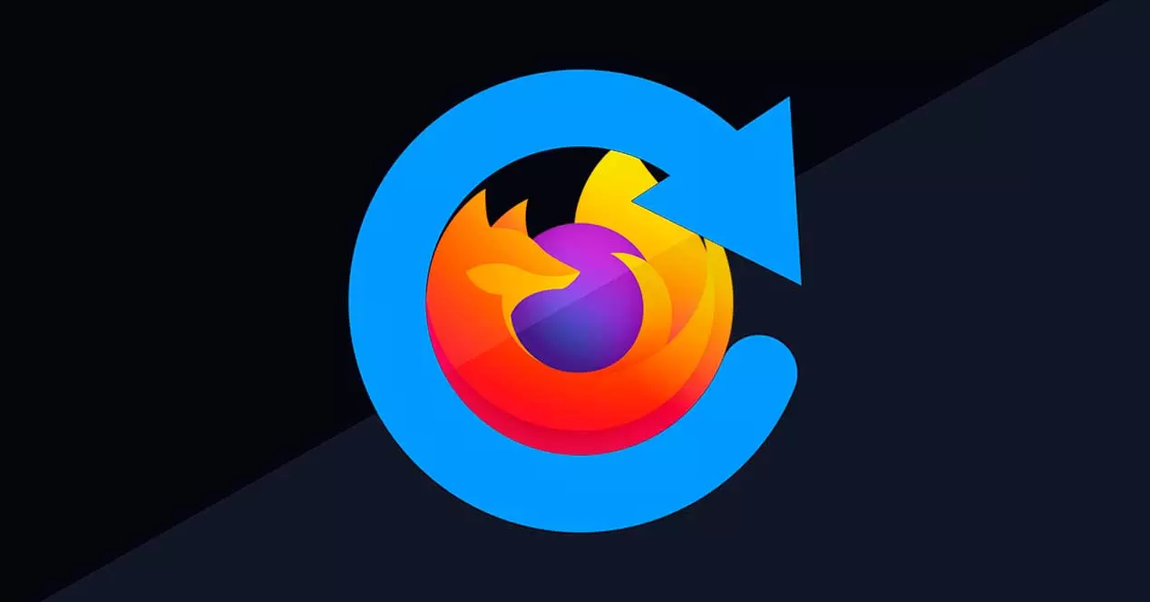 Uusi järjestelmä Päivitä Firefox