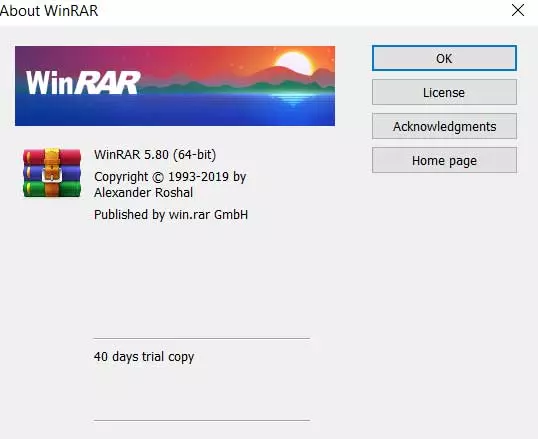 WinRAR 5.80