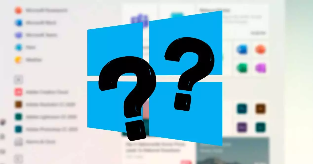 Windows 10 üçün yeni başlanğıc menyusu: rəsmi şəkillər