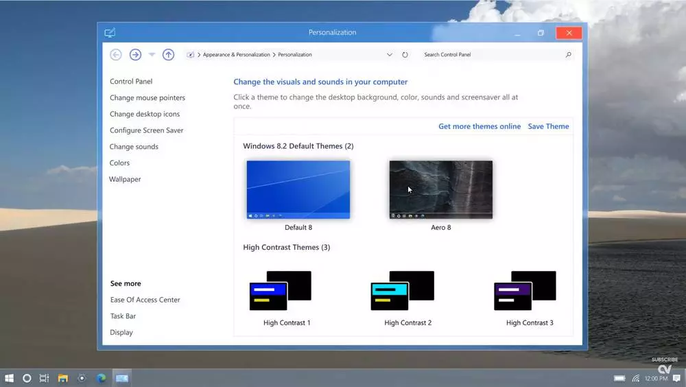 Windows 8 Remastered Edition - Themes