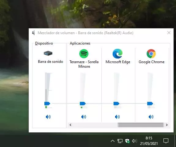 W10 Chrome Edge дыбыс араластырғышы