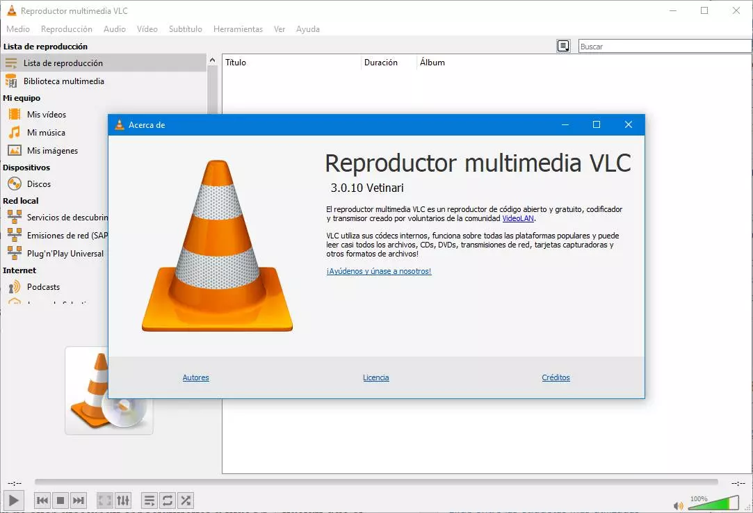 VLC 3.0.10 зәгыйфь