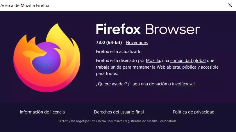 Firefox 73