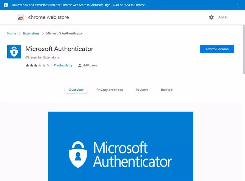 Fake Passwords MS Authenticator Chrome Extension
