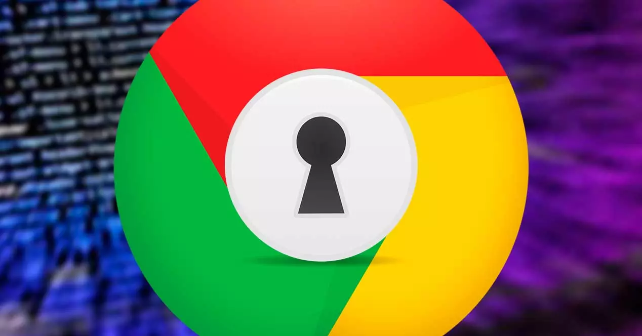 Google Chrome izaburira mugihe dukoresheje ijambo ryibanga ridakomeye