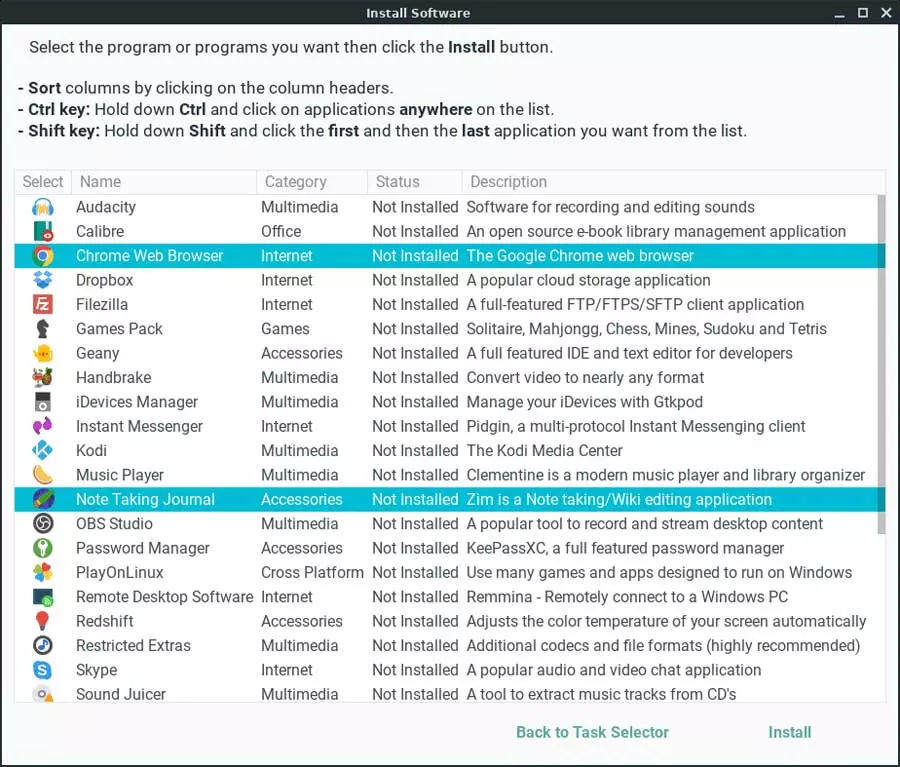 linux lite sagteware