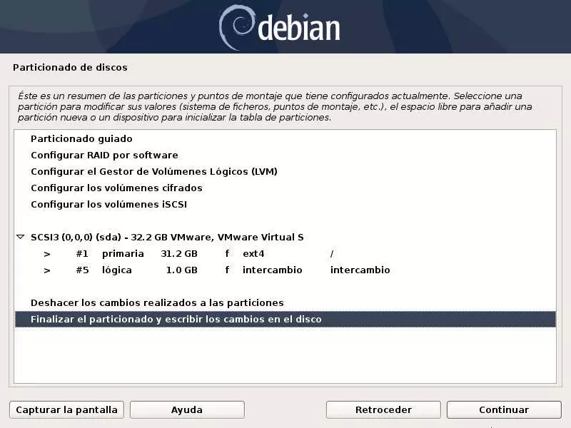 Shigar da Debian - 17