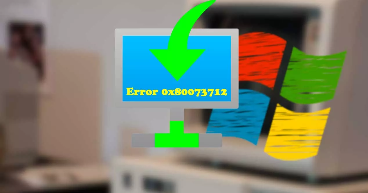 Mensahe ng error 0x80073712 PC