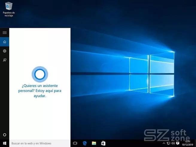 Windows 10 1909 vs 1507 - Cortana 1507