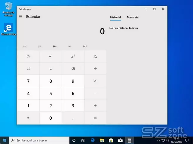 Windows 10 1909 vs 1507 - 1909 ھېسابلىغۇچ