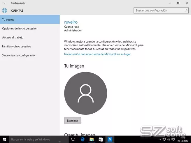 Windows 10 1909 vs 1507 - profil mpampiasa 1507