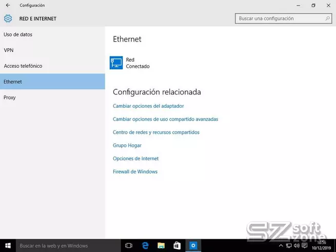 Windows 10 1909 vs 1507 - amboary ny tambajotra 1507