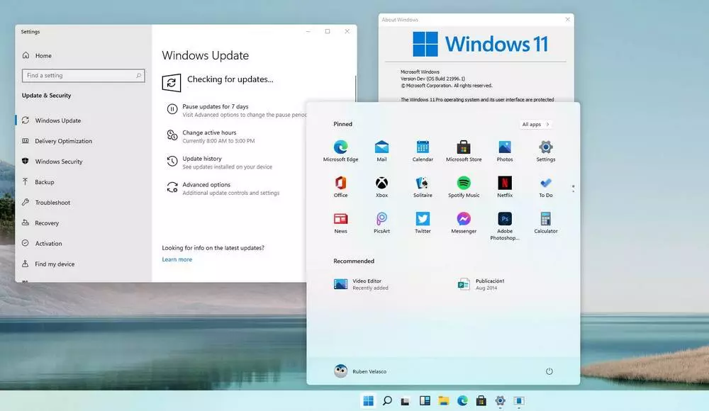 Actualización de Windows W11