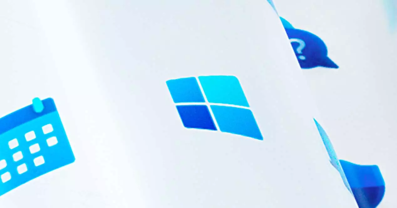 Windows 10x piktogramos