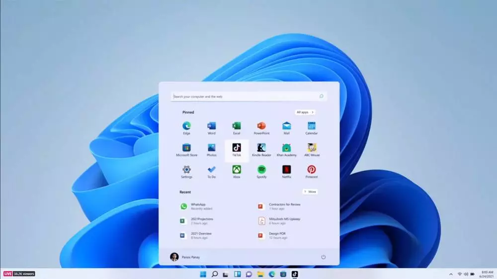 Windows 11 pẹlu TikTok