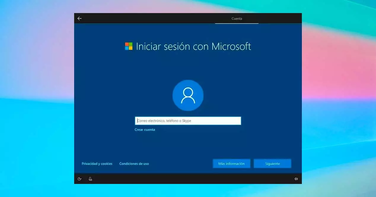 Microsoft-account verwijderen uit Windows: problemen die we kunnen hebben 21576_1