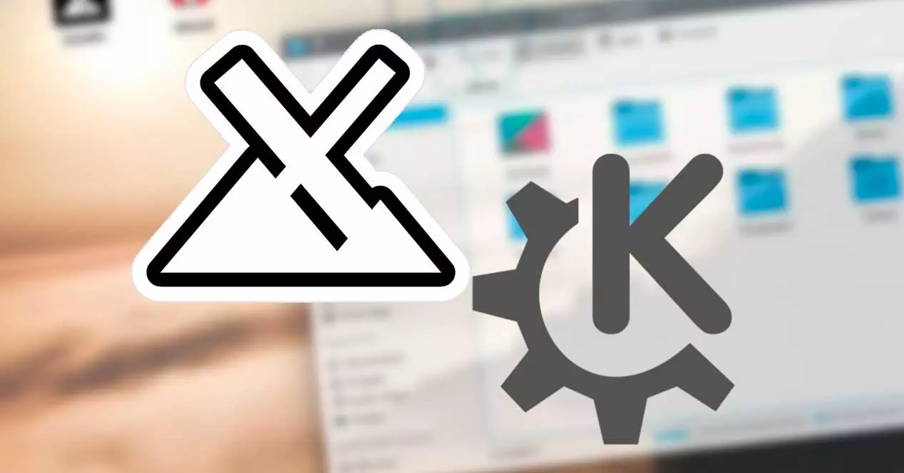 MX Linux e nang le KDE