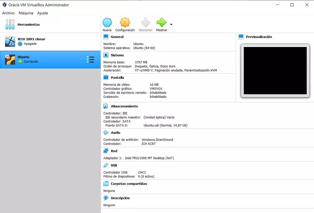 virtualbox-grensesnitt