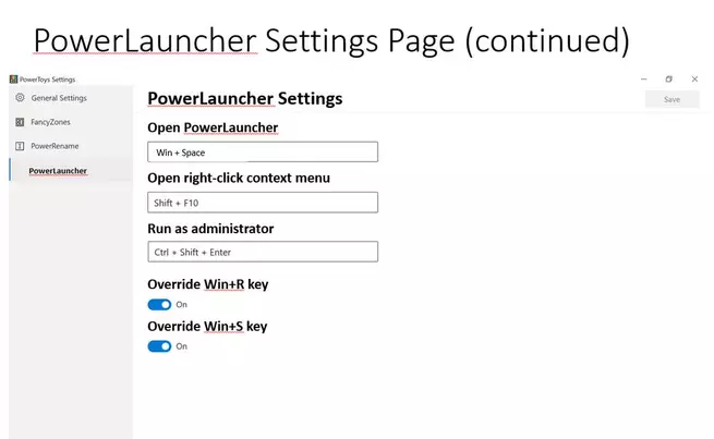 PowerLauncher - PowerToys لنظام التشغيل Windows 10 1