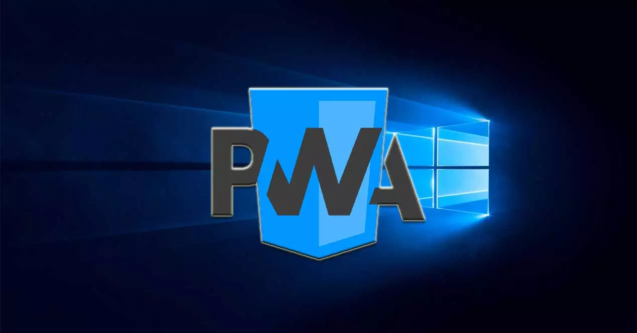PWA-d operatsioonisüsteemis Windows 10