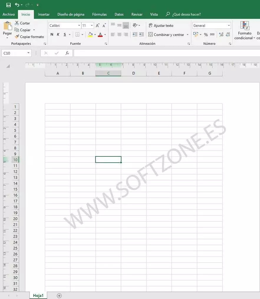 excel vandens ženklas