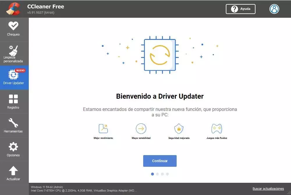 Driver Updater ccleaner