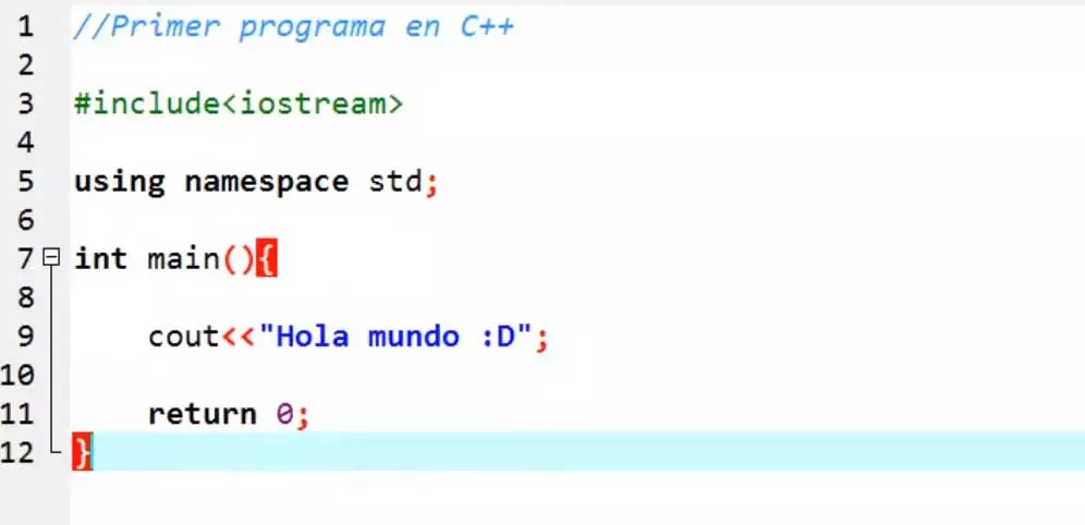 primeiro c++