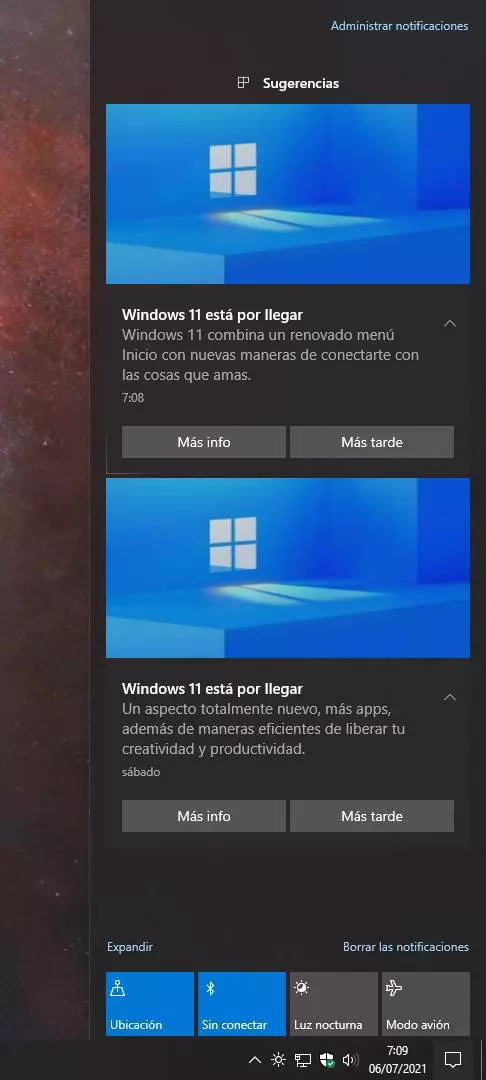 Oglasi Windows 11 v sistemu Windows 1