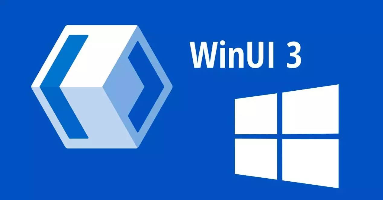 Antarmuka WinUI 3.0 Windows 10