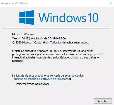 winver windows versiyalari