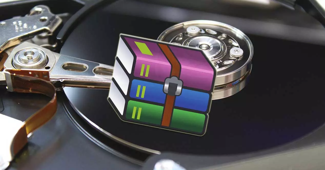 winrar disk