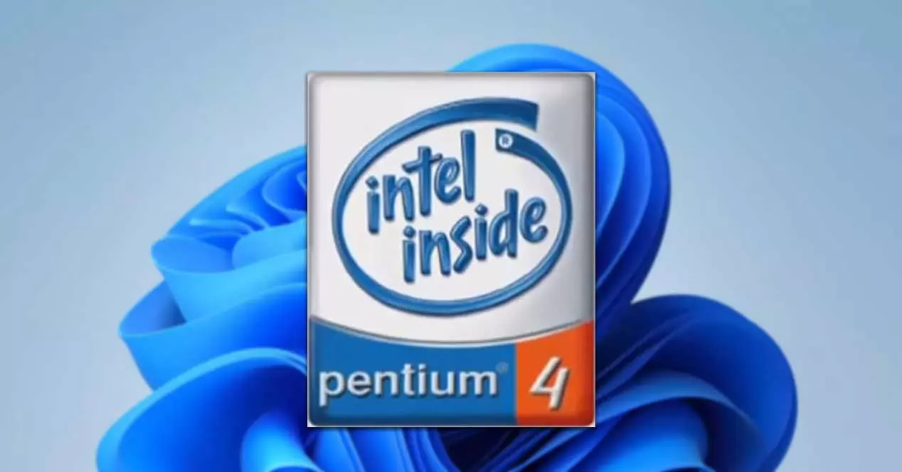 Windows 11 és Pentium IV
