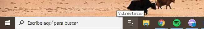 Ícone de exibição de tarefas do Windows 10