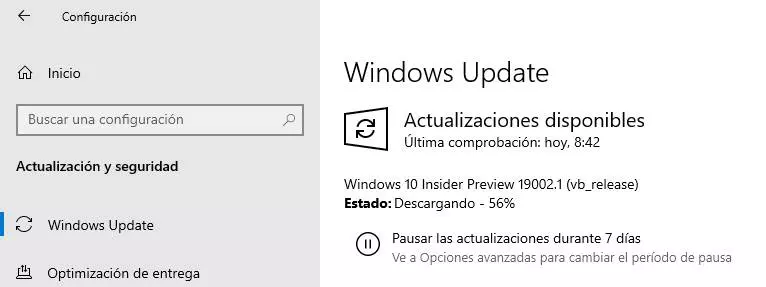 Downloader Windows 10 build 19002