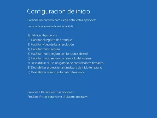 Ho qala Windows 10 e tsoetseng pele - 6