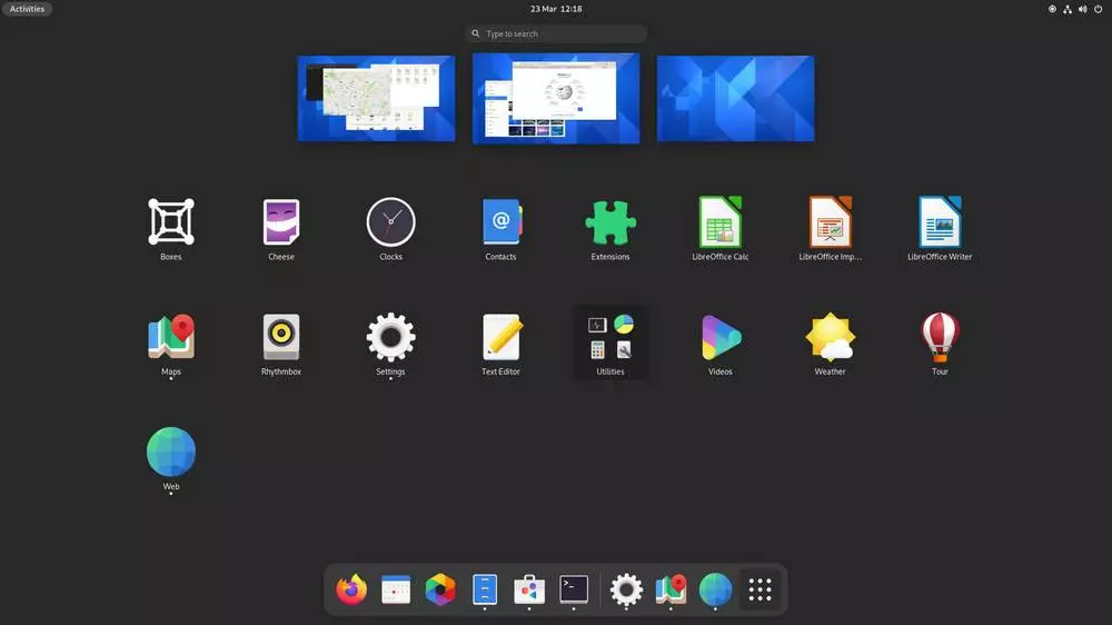 GNOME 40-Launcher