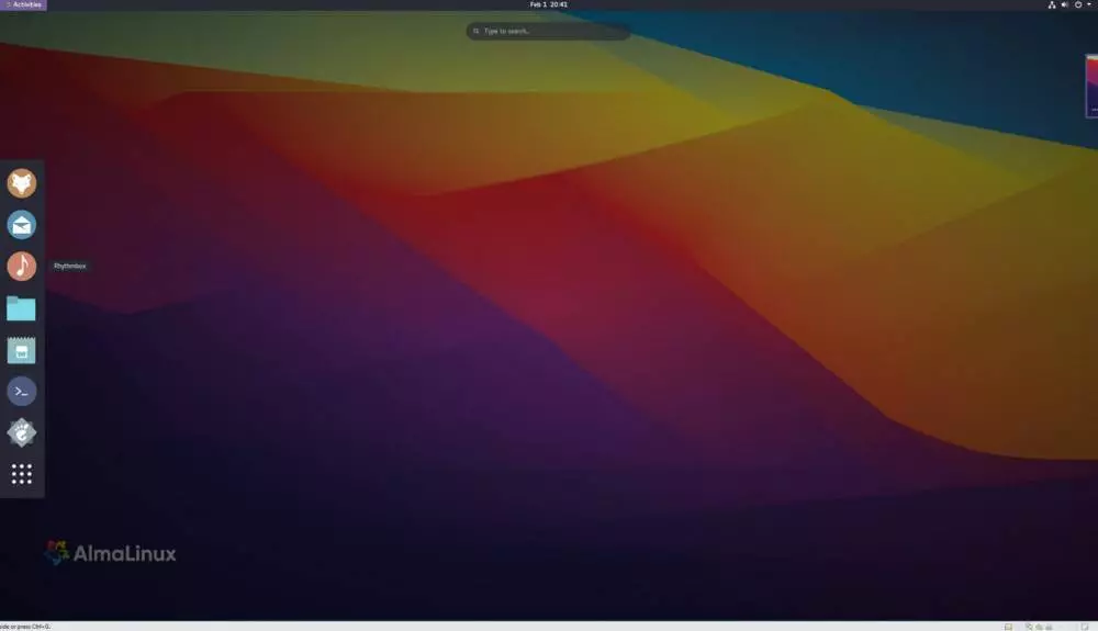 AlmaLinux Desktop